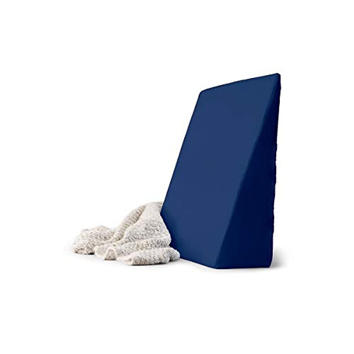 Medline Bed Wedge Pillow, Multi-Position 7.5 inch Wedge Cushion for Legs or Upper Body, Wedge Pillow for Acid Reflux, Snoring, Sinus Issues, or After Surgery