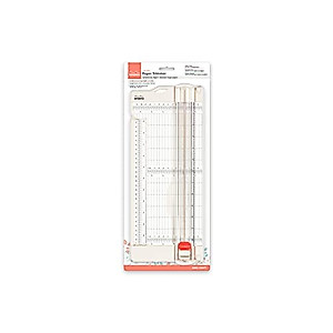 Bira Craft Paper Trimmer and Scorer with Swing-Out Arm, 12" x 4.5" Base, Craft Trimmer, Trim and Score Board, for Coupons, Craft Paper and Photo