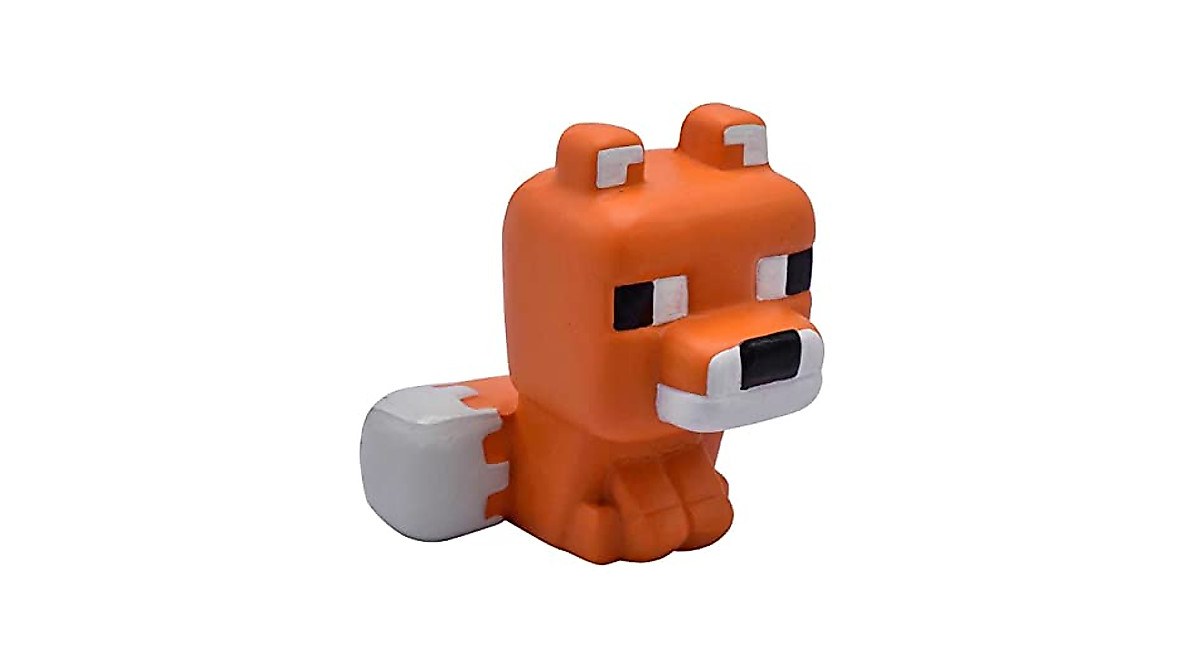 Minecraft Mega SquishMe S3 Fox - Stress Relief Toy for Fans