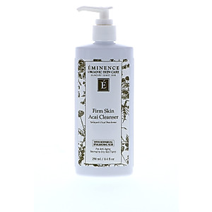 Eminence Organic Skincare Firm Skin Acai Cleanser with Hyaluronic Acid, 8.4 Ounce