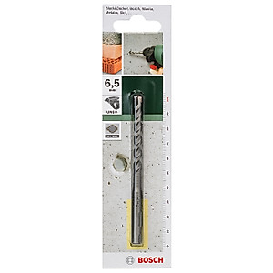 Bosch 2609256904 Concrete Drill Bit SDS-Quick 6, 5mmx55mmx3.94In