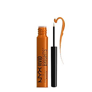 NYX PROFESSIONAL MAKEUP Vivid Brights Liquid Eyeliner - Vivid Delight (Muted Orange)