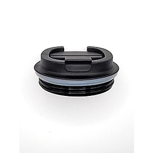 Brewly 17 oz Stainless Steel Vacuum Insulated Tumbler - Coffee Travel Mug Spill Proof Lid - Great for Coffee or Tea - Black, US Based Brand (Black)