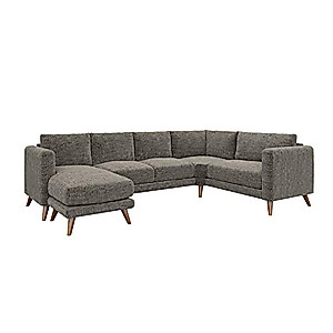Sofab Tilly Small Chofa Sectional, Tobacco Road,200000S13,Tan