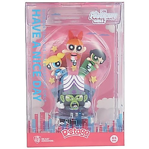 Beast Kingdom The Powerpuff Girls: Have A Nice Day DS-094 D-Stage Statue,Multicolor