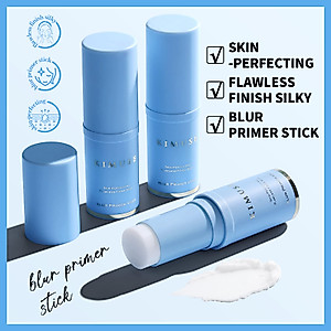 KIMUSE Primer Face Makeup Blur Primer Stick, Lightweight, Smooths, Long-Lasting, Minimize Pores, Flawless Finish, Face Primer for All Skin Types