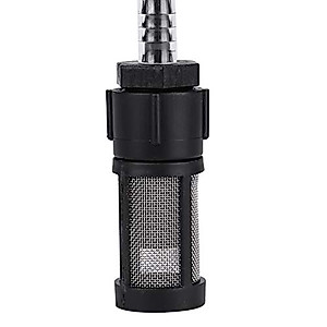 TOPINCN Fertilizer Injector, Plastic Garden Irrigation Device Kit G3/4 Fertilizer Injector + Switch + Filter + Water Tube