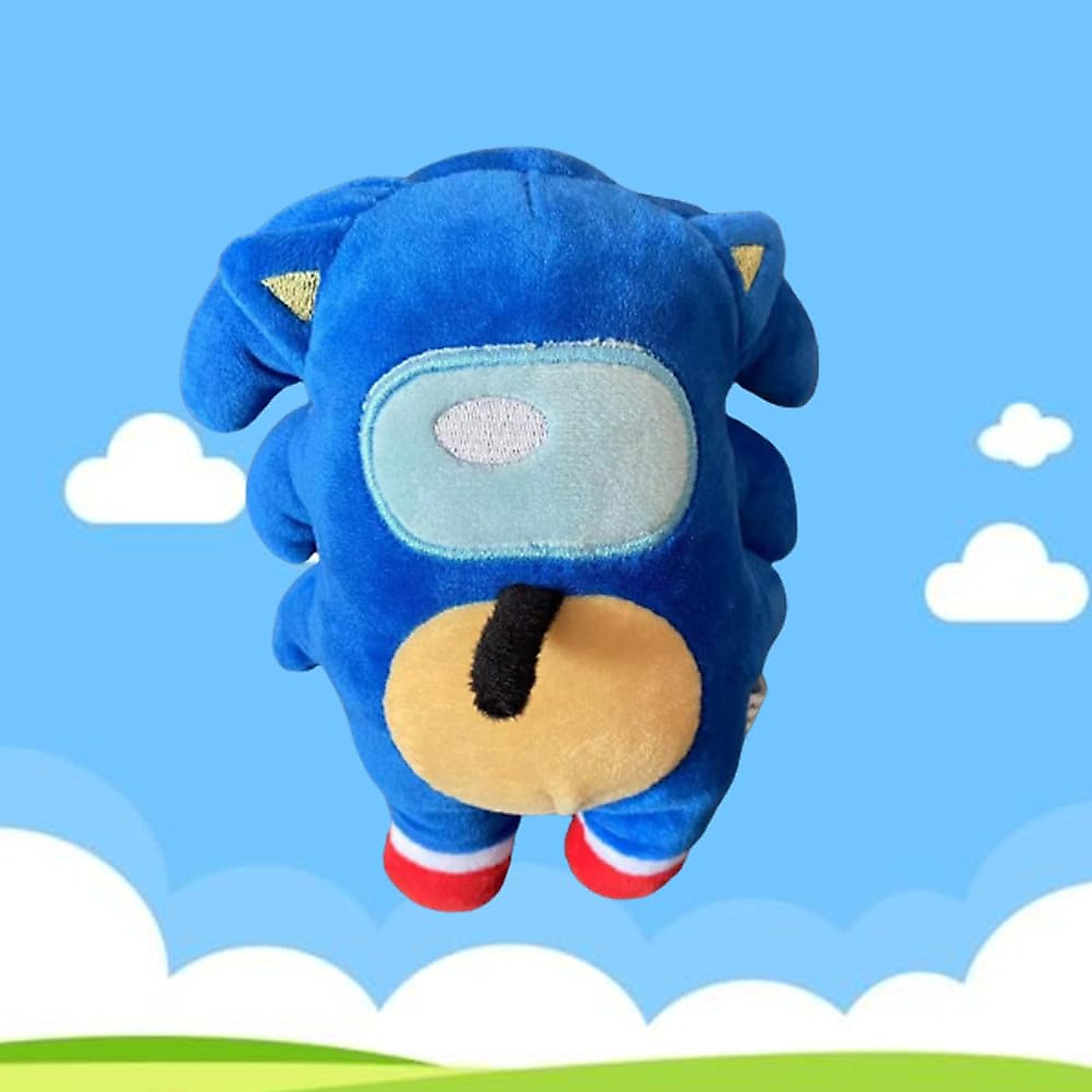 Metal Sonic 15cm/6in Sonic Plush Toy, Plush, Sonic exe Plush, Sonic Among Plush, Gift for Kids or Fans