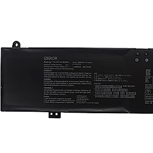 IZKROR C41N2013 90Wh Battery Replacement for ASUS ROG Strix G15 G533 G17 G733 / Rog Strix Scar 15 G513 17 G713 / Zephyrus M16 GU603 G15 GA503 S17 GX703 / Zephyrus Duo GX550 Series C41N2013-1 15.4V