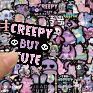 56Pcs Cute Animal Stickers for Kids, Water Bottle Stickers Waterproof Vinyl Hydroflask Phone Skateboard Laptop Stickers, Aesthetic Sticker Packs for Girls Teens