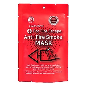 [Breath Towel] Anti-Fire Smoke Mask, Dust and Smoke Protection, Disaster Safety Supplies, Firefighting Equipment