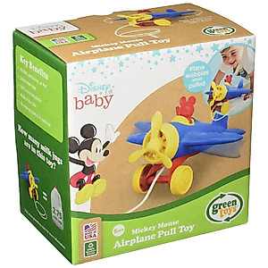 Mickey Mouse Airplane Pull Toy- TG