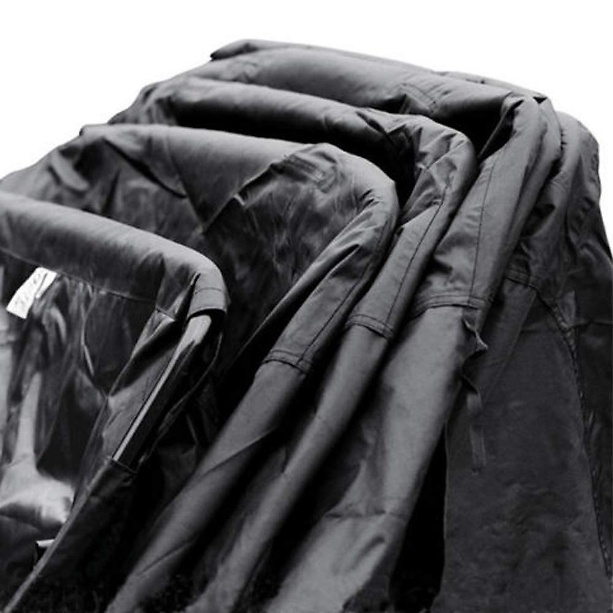 TECHTONGDA Heavy Duty Motorcycle Storage Garage Shelter Shed Cover Blcak Tent Portable Motorcycle Tent Sheds (L/11.3 * 6.2 * 6.2")