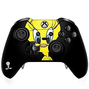 Skinit Decal Gaming Skin Compatible with Xbox One Elite Controller - Officially Licensed Warner Bros Tweety Bird Design