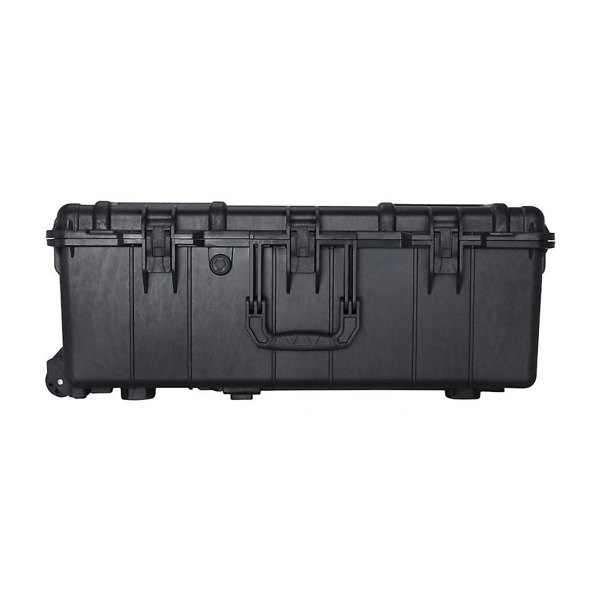 DCB Cases - Element 7975F | 32 x 21 x 12 Ext Dim | IP67 Waterproof | Pluck Foam Insert | Telescoping Handle | Rubberized Grips | Resin-Reinforced Injection Molded Plastic | 7 Latch Lid Close | Wheels