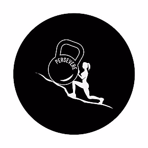 Women Workout Quote Saying Persevere Cool Fitness Lover Gift PopSockets Grip and Stand for Phones and Tablets