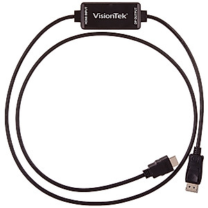 VisionTek HDMI to DisplayPort 1.5M Active Cable (M/M) - 900822