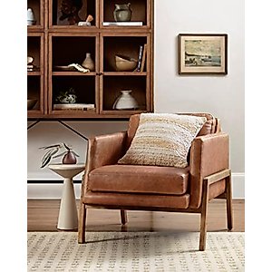 Loloi Drew PCJ0001 Throw Pillow, Gold/Ivory