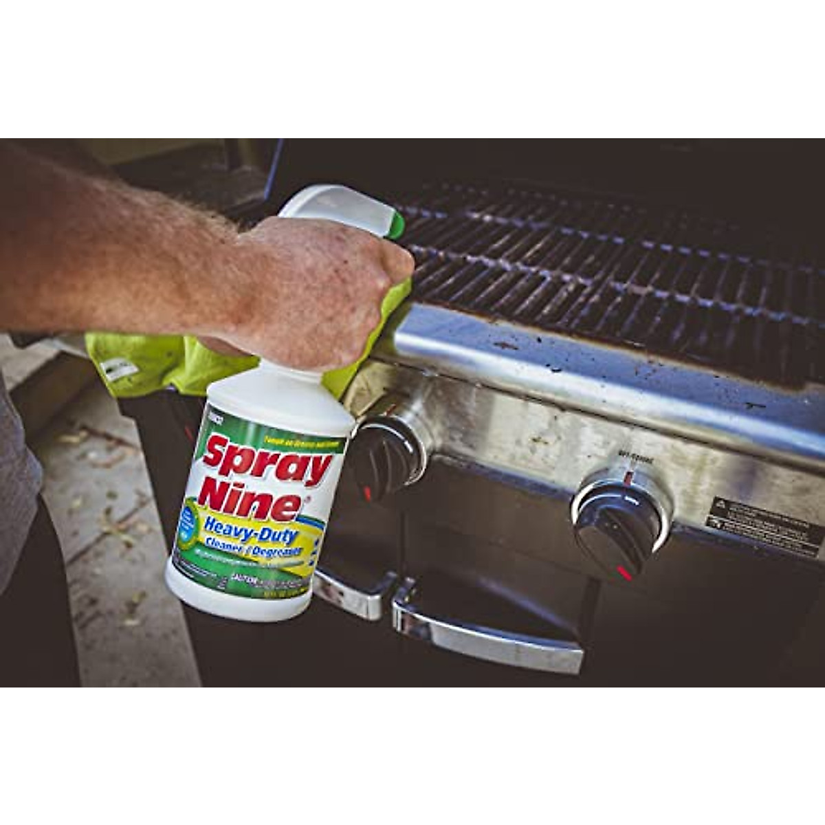 Spray Nine 26832 Heavy Duty Cleaner, Degreaser And Disinfectant, Multipurpose Cleaner For Common Automotive Shop, Home, Industrial, And Commercial Uses, 32 oz