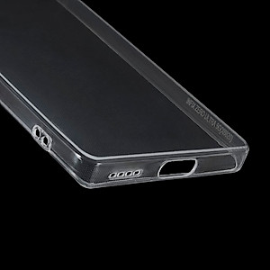 for Infinix Zero Ultra 5G X6820 Case, Soft TPU Back Cover Shockproof Silicone Bumper Anti-Fingerprints Full-Body Protective Case Cover for Infinix Zero Ultra 5G X6820 (6.80 Inch) (Transparent)