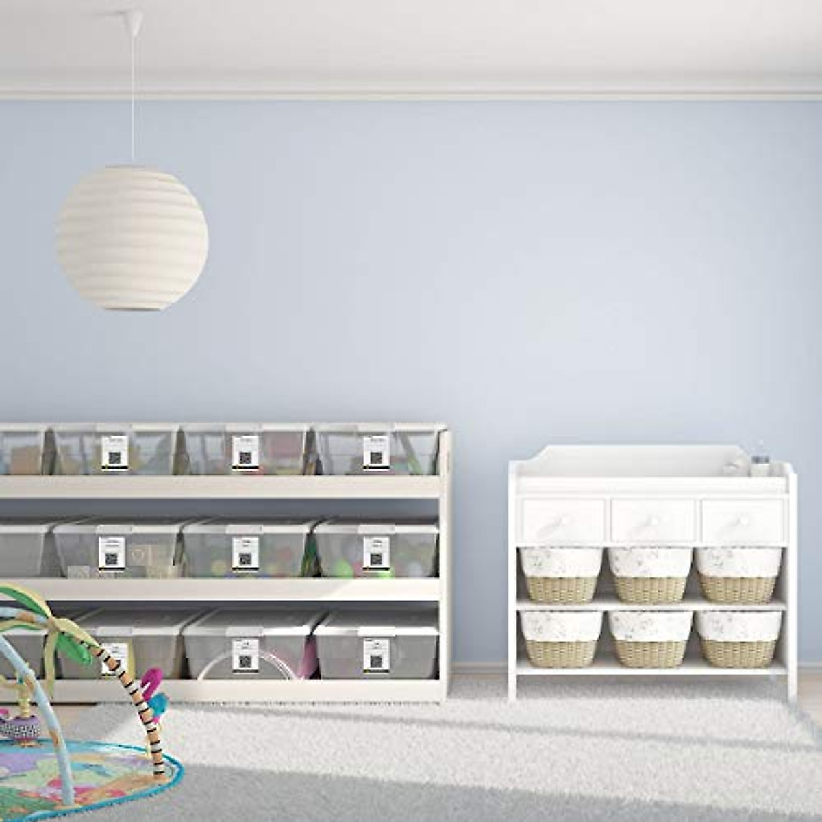 Duck Pack & Track Scannable Storage Labels, White, 40 Count