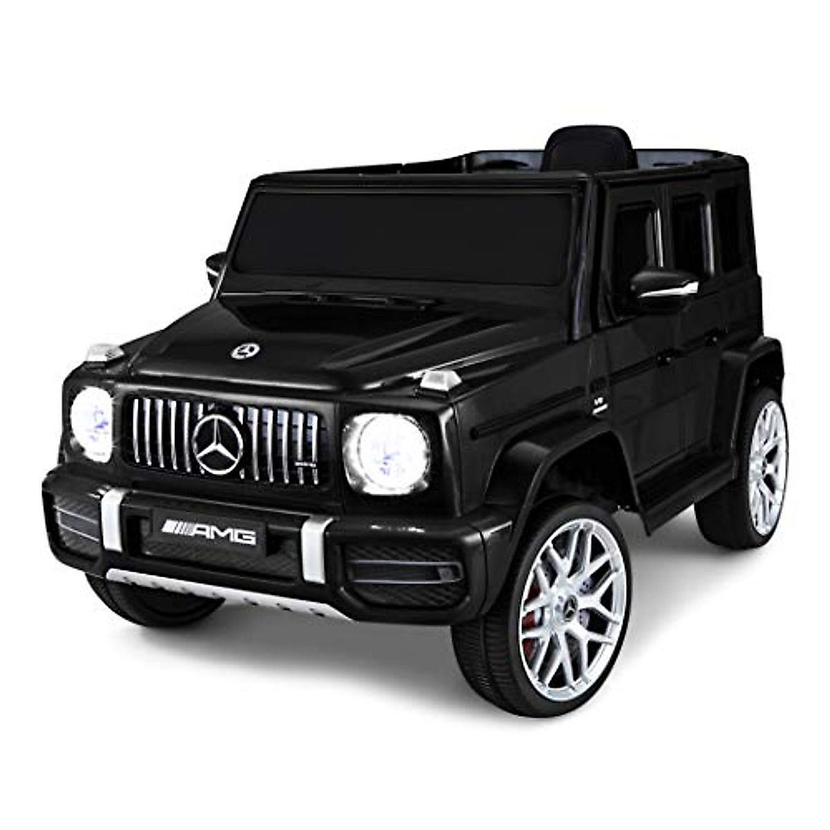 Kid Trax Electric Kids Luxury Mercedes Benz AMG G63 Car Ride-On Toy, 6 Volt Battery, Remote Control, Ages 3-5 Years, Black