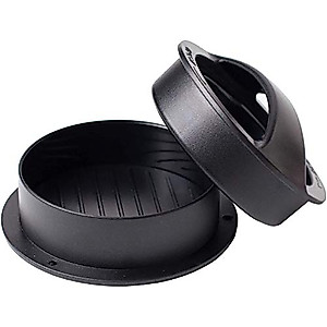 Hamburger Grilling Gift Set – Includes Smoker Box & Smoking Chips, Spices, Planks, Patty Press, Grill Scraper and More