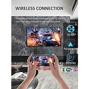 GREVA 8K Android TV Box 8GB RAM 128GB ROM Smart Player with Remote with Gigabit Ethernet WiFi5 BT4.2 for Smart TVs and Display with HDMI, Black