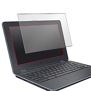 Puccy Anti Blue Light Tempered Glass Screen Protector Film, compatible with ASUS Chromebook C204 / C214-BW0029 11.6" （Active Area Cover Only） Protective Protectors Guard