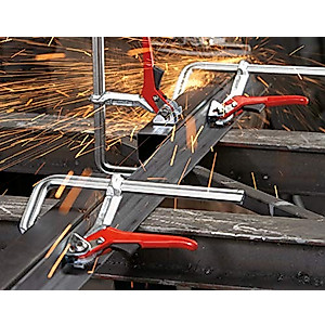 BESSEY GSH20, 8 In., Lever/Ratchet Action Clamp