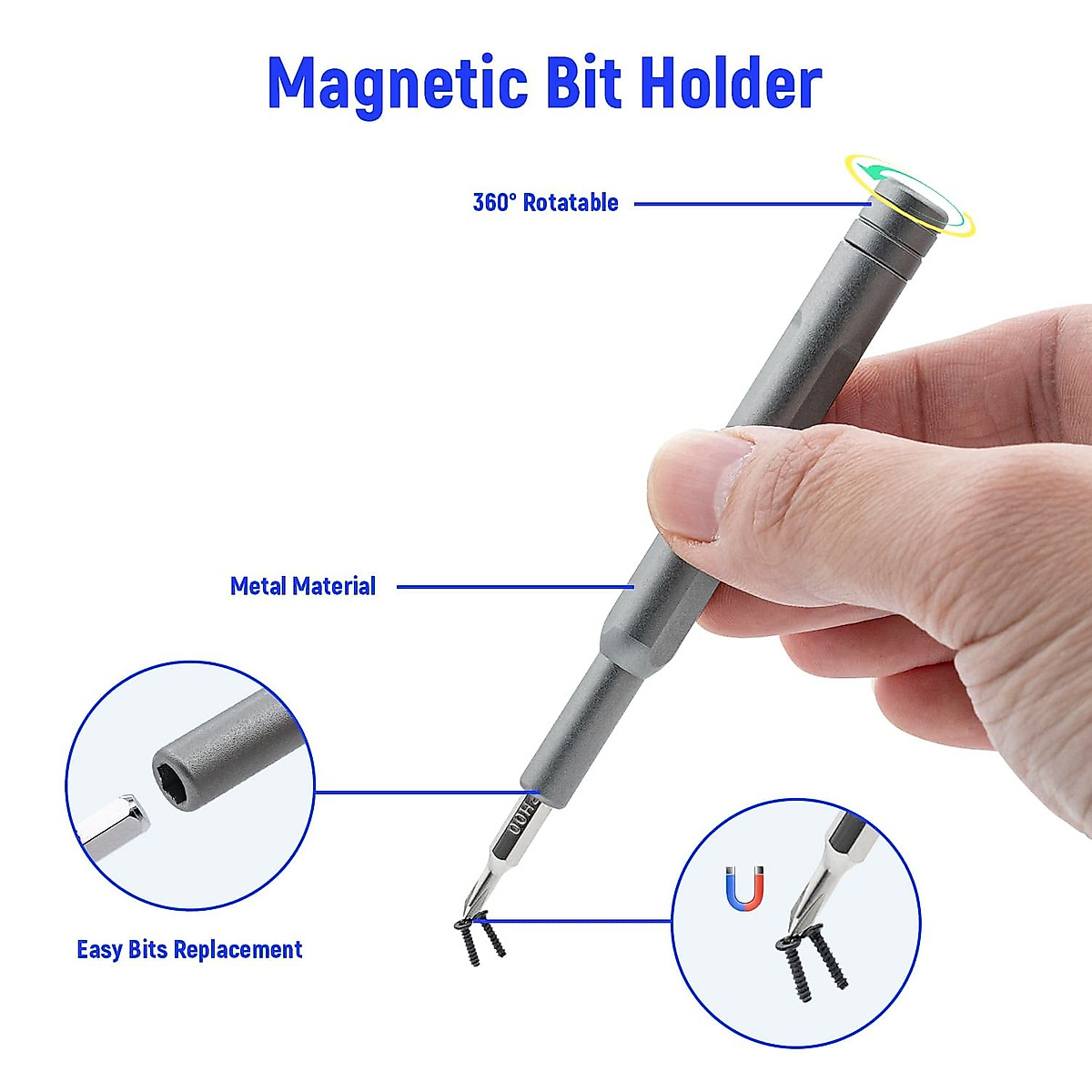 Wigearss Repair Kit with Opening Tool for Steam Deck