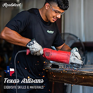 RealSteel Personalized Campfire Name Sign - Custom Metal Wall Art with Adirondack Chairs, Mountains, and Campfire Scene - Rustic Cabin, RV, and Campsite Decor - Gift for Campers & Nature Lovers - Black, 18"