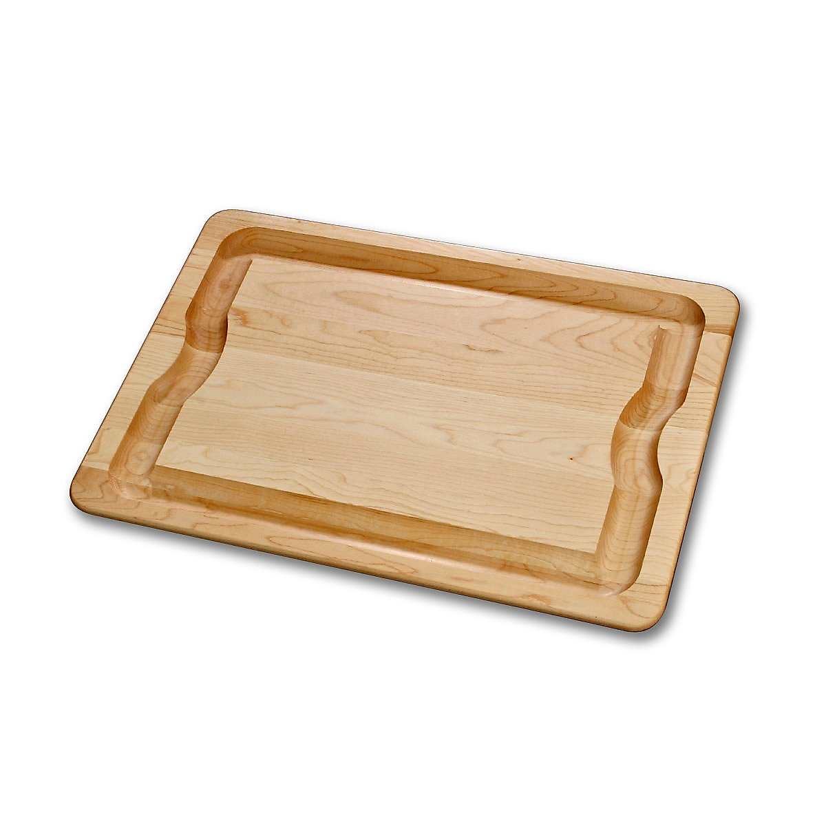 J.K. Adams 24-Inch-by-16-Inch Sugar Maple Wood Barbeque Carving Board