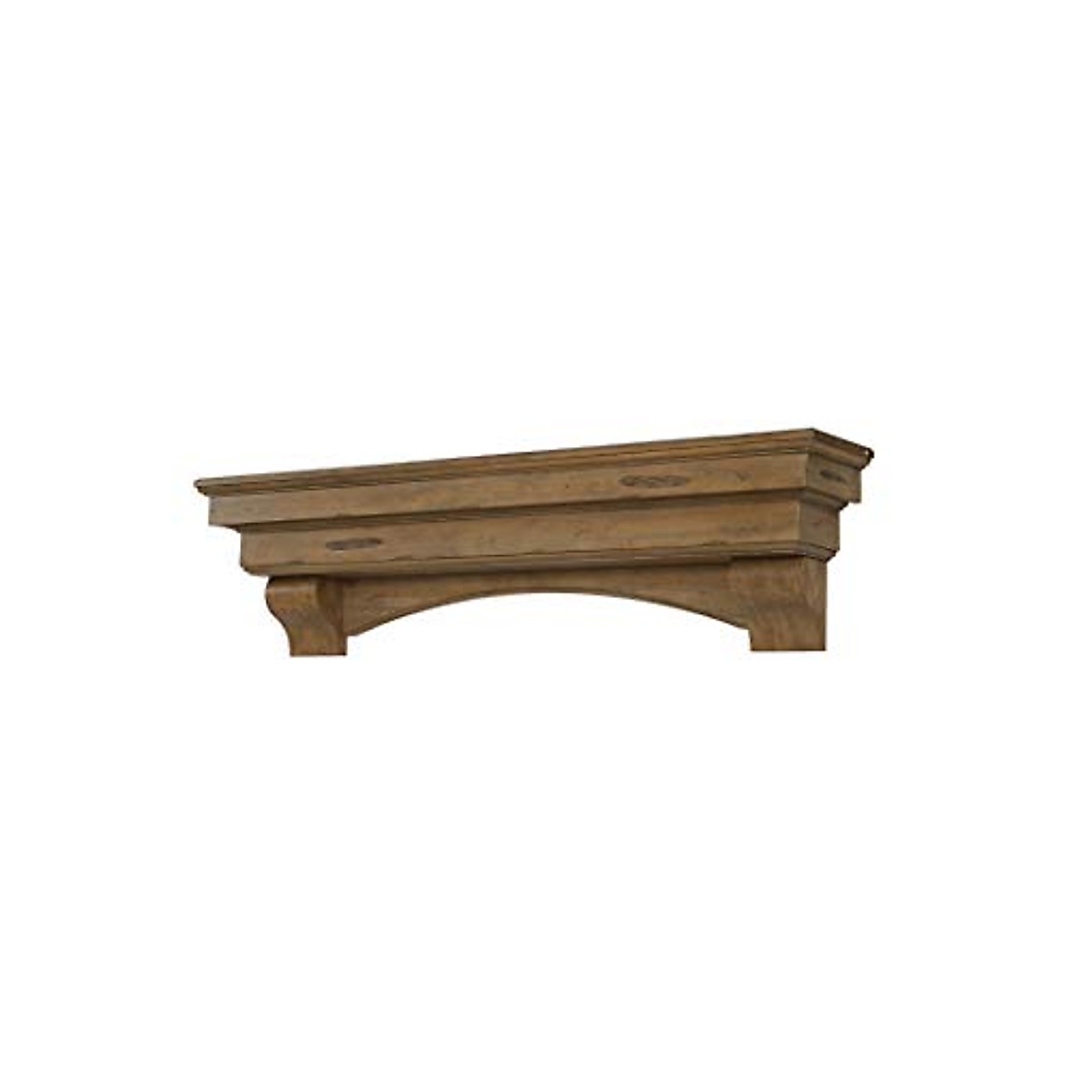 Pearl Mantels 497-60-10 Celeste Mantel Shelf, 60-Inch, Dune Finish