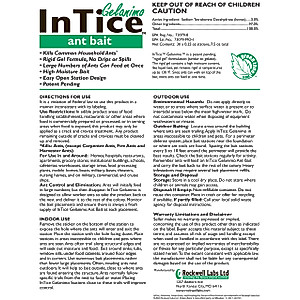 Intice Gelanimo Ant Bait Ready to Use Stations .25 oz (Case of 30) Rockwell Labs
