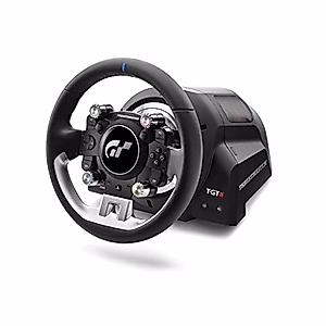 ThrustMaster T-GT II Pack - Wheelbase and Steering Wheel - Officially licensed for both PlayStation 5 and Gran Turismo - PS5 / PS4 /PC