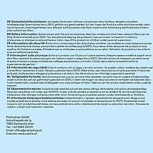 CAISHA 2 IN 1 Ponytail 12" Or 14" Hairpiece Clip On Extension Voluminous Wavy Medium Brown H22-2