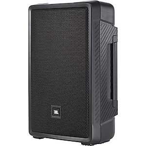 JBL IRX112BT Compact Powered 12" Portable Speaker (Bluetooth) Bundle with Speaker Stand, Stand Bag & XLR Cable