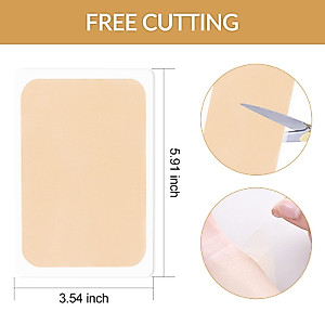 Tattoo Cover Up, Ultra-Thin Tattoo Cover Up Tape, Breathable and Waterproof Skin Concealing Tape, 6 Pcs