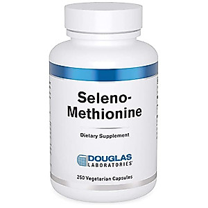 Douglas Laboratories Seleno-Methionine | 200 mcg. Bioavailable Selenium | 250 Capsules