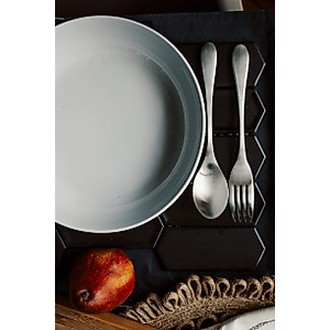 Knork Stainless Steel Flatware Starter, 12 Piece Set, Matte