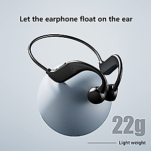 Bluetooth Headphones Open Ear Headphones Bluetooth 5.2 Sports Wireless Earphones with Built-in Mic,Sweat Resistant Headset for Cycling,Running,Hiking