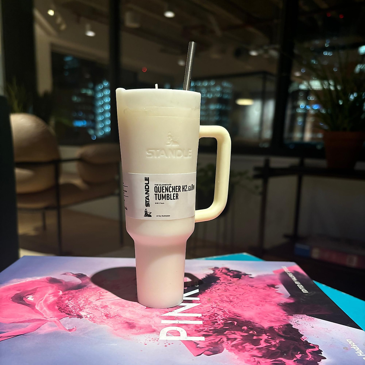 Standle Stanley Cup Candle Gift - Air Wax - Stocking Stuffers for Teenage Girls - Quirky Gifts for Teen Girls - Cereal Candles - White Elephant Gifts for Women - Cute Candles - Secret Santa Gifts