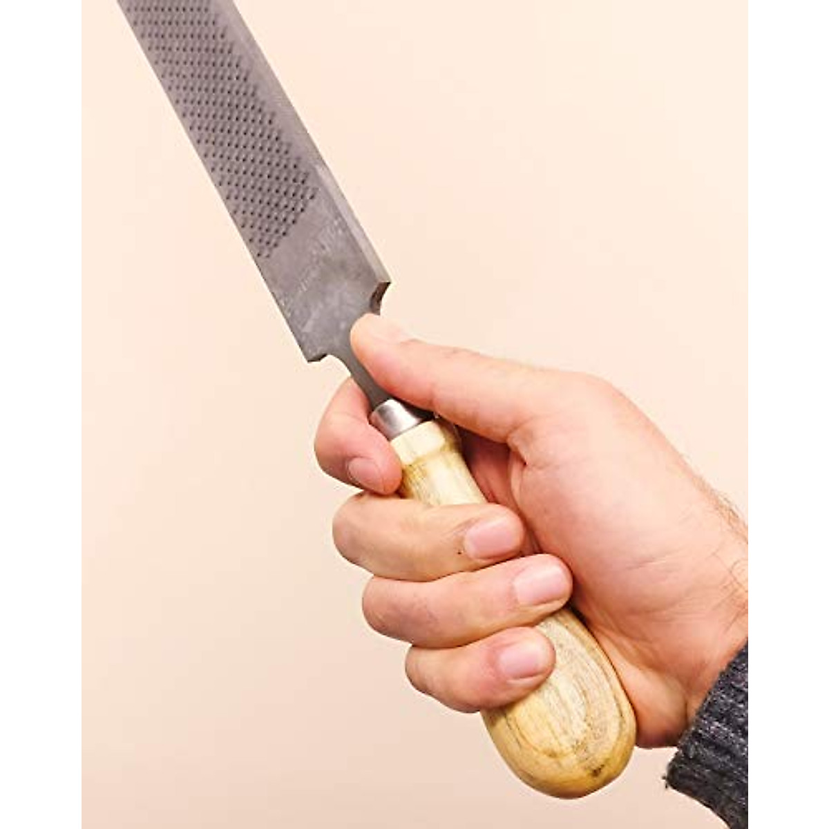 SiS EQUINOX Farrier Hoof Rasp Horse Equine Hooves Shoe File with Wooden Handle