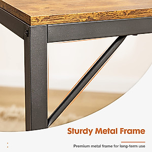 Computer Desk with Drawer Home Office Desks 48 Inch Writing Desk Work Desk PC Table Study Desk with 2 Tiers Drawers Storage Shelf Headphone Hook, Modern Simple Style Laptop Desk for Bedroom, Gaming