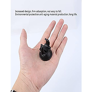 POPETPOP 10Pcs Aquarium Heater Suction Cups Suckers Clips Holders Clamps for Fish Tank Black