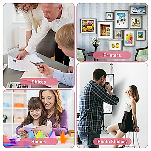 Paper Cutter, Paper Trimmer with Safety Guard, 12" Cut Length Paper Slicer with 16 Sheet Capacity Paper Cutting Board,Guillotine Paper Cutters and Trimmers for Cardstock Cardboard Vinyl (Pink)