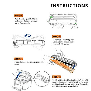 GULOYA Compatible TN223BK TN223C TN223M TN223Y Cartridge TN223 Replacement for Brother Toner work for MFC-L3750CDW L3730CDW HL-3270CDW 3230CDN DCP-L3510CDW DCP-L3550CDW Printer Toner Cartridge