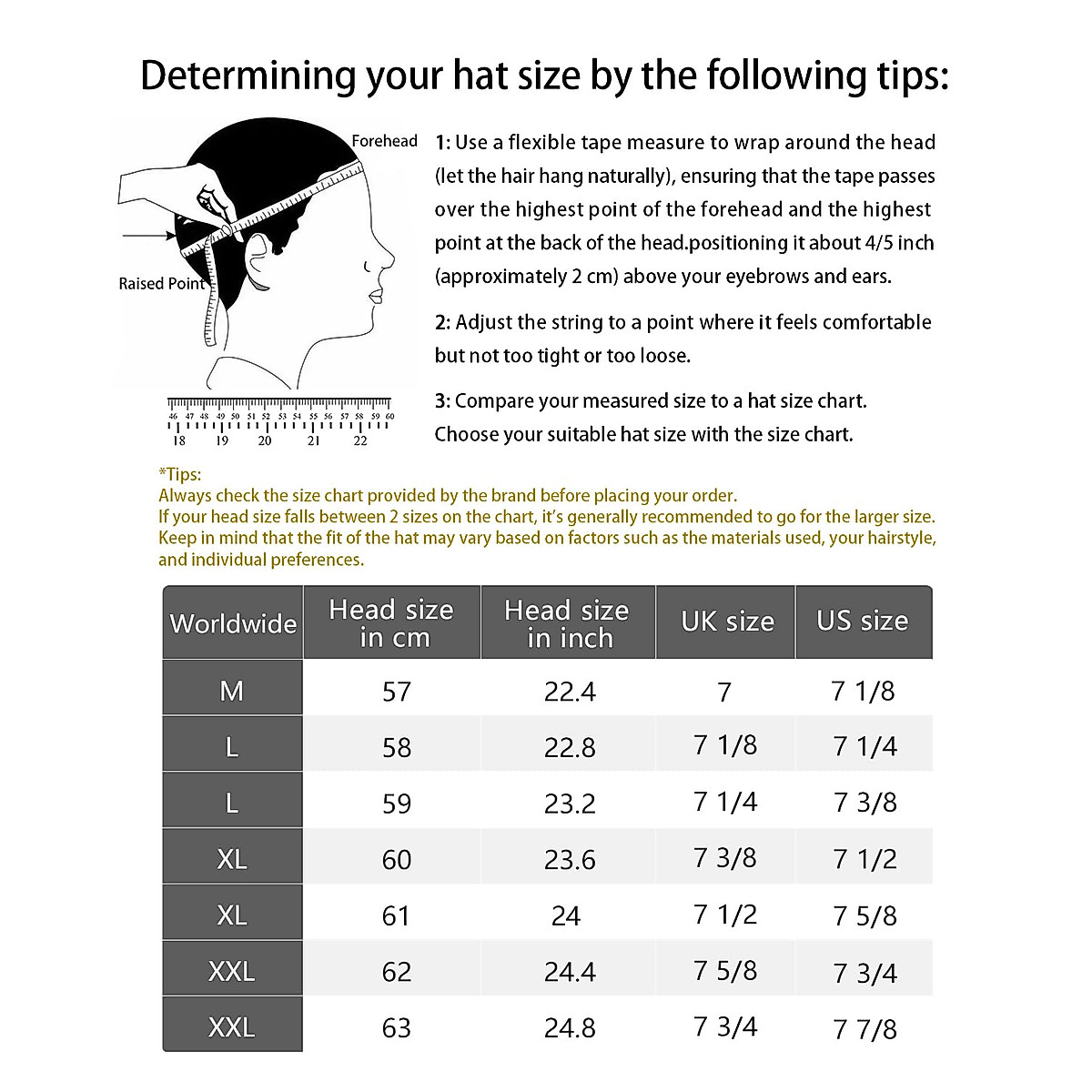 Zylioo XXL Sun Visor Hats,Summer Breathable Visor Cap,UV UPF Packable Travel Visor for Heads 22"-25" Black