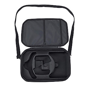 Hounyoln Hard Travel Case for Oculus Quest 2,Meta Quest 2 VR Gaming Headset and Controllers Accessories Waterproof Shockproof Protective Carring Storage Bag with Shoulder Strap(Gray)